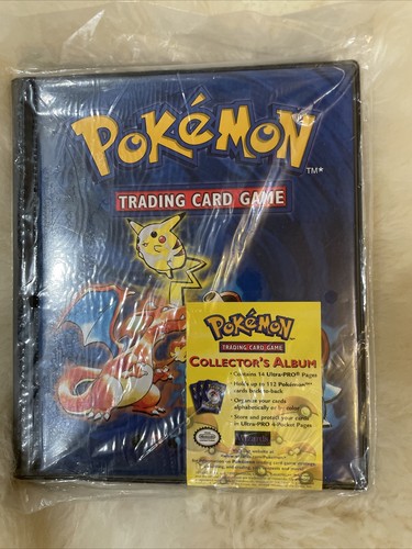 Official 1999 WOTC Pokemon TCG Card Folder - Brand New SEALED - Vintage ...