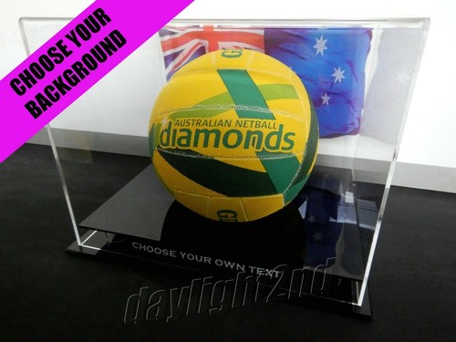 Netball Display Case - Diamonds Swifts Vixens Super Memorabilia Lego ...