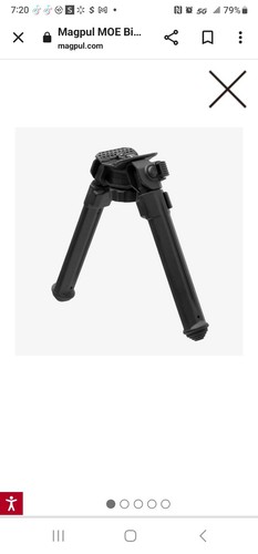 Magpul+MAG933-BLK+Adjustable+Bipod+M-LOK+Polymer+-+Black for sale ...