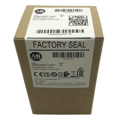 2080-MOT-HSC Micro800 250KHz HSC Plug-In module New factory sealed AB ...