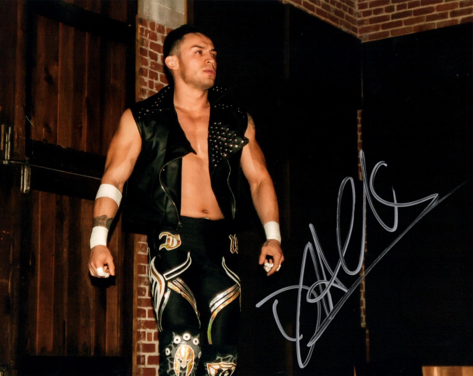 Daga Signed 8x10 Photo Lucha Libre AAA CMLL WWE Wrestler AEW Wrestling ...