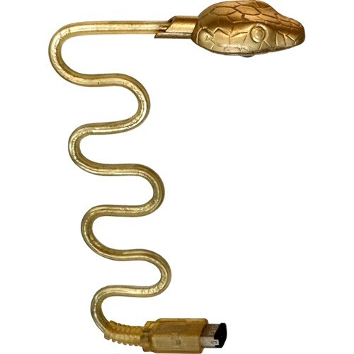 GAME BOY COLOR Naki Snake Light (GOLD) gbc gbp gameboy snakelight worm ...