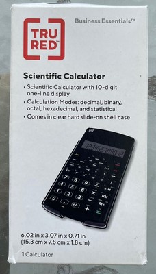 TRU RED SCIENTIFIC CALCULATOR TR28201 | eBay
