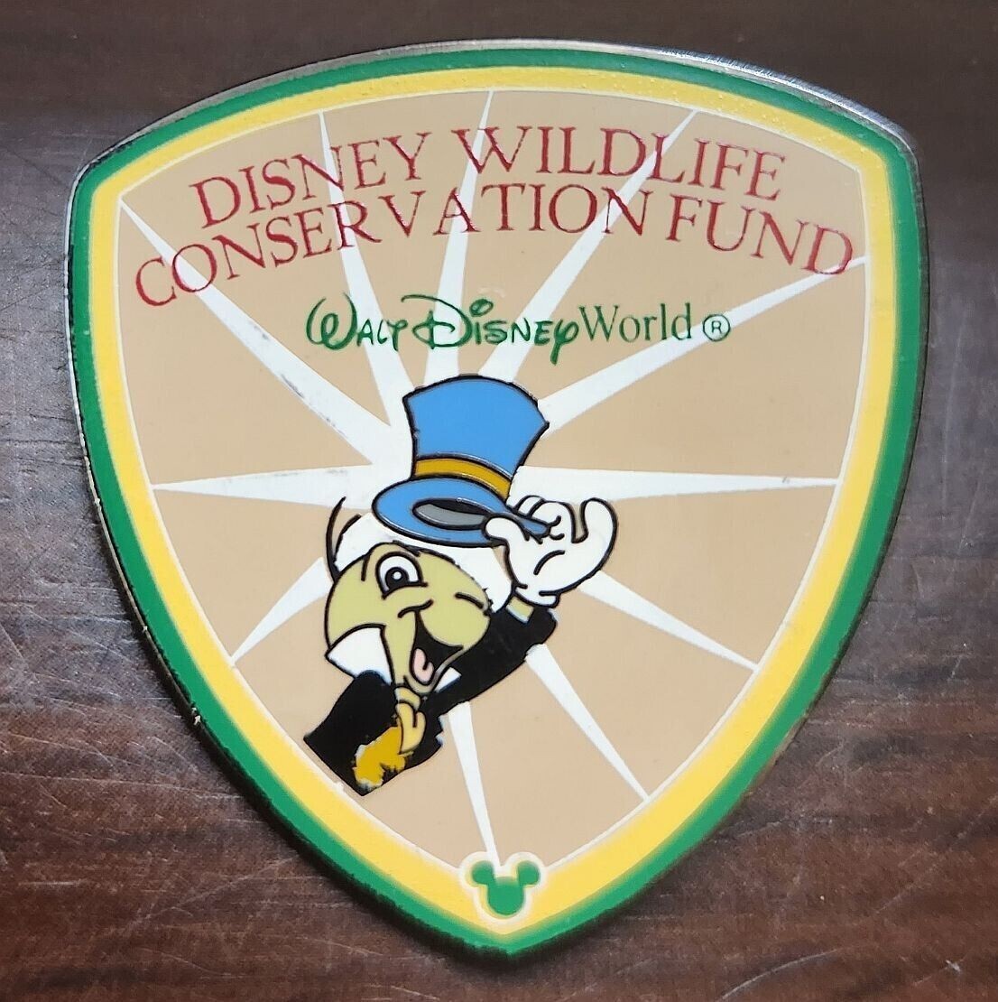 2004 Disney World Wildlife Conservation Fund Pinocchio Jiminy Cricket ...