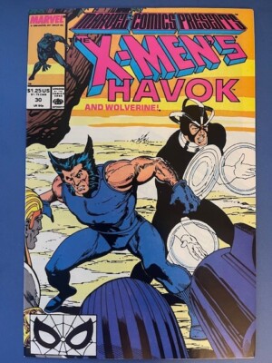 Marvel Comics Presents #30 Marvel | X-Men's Havok Wolverine Excellent ...