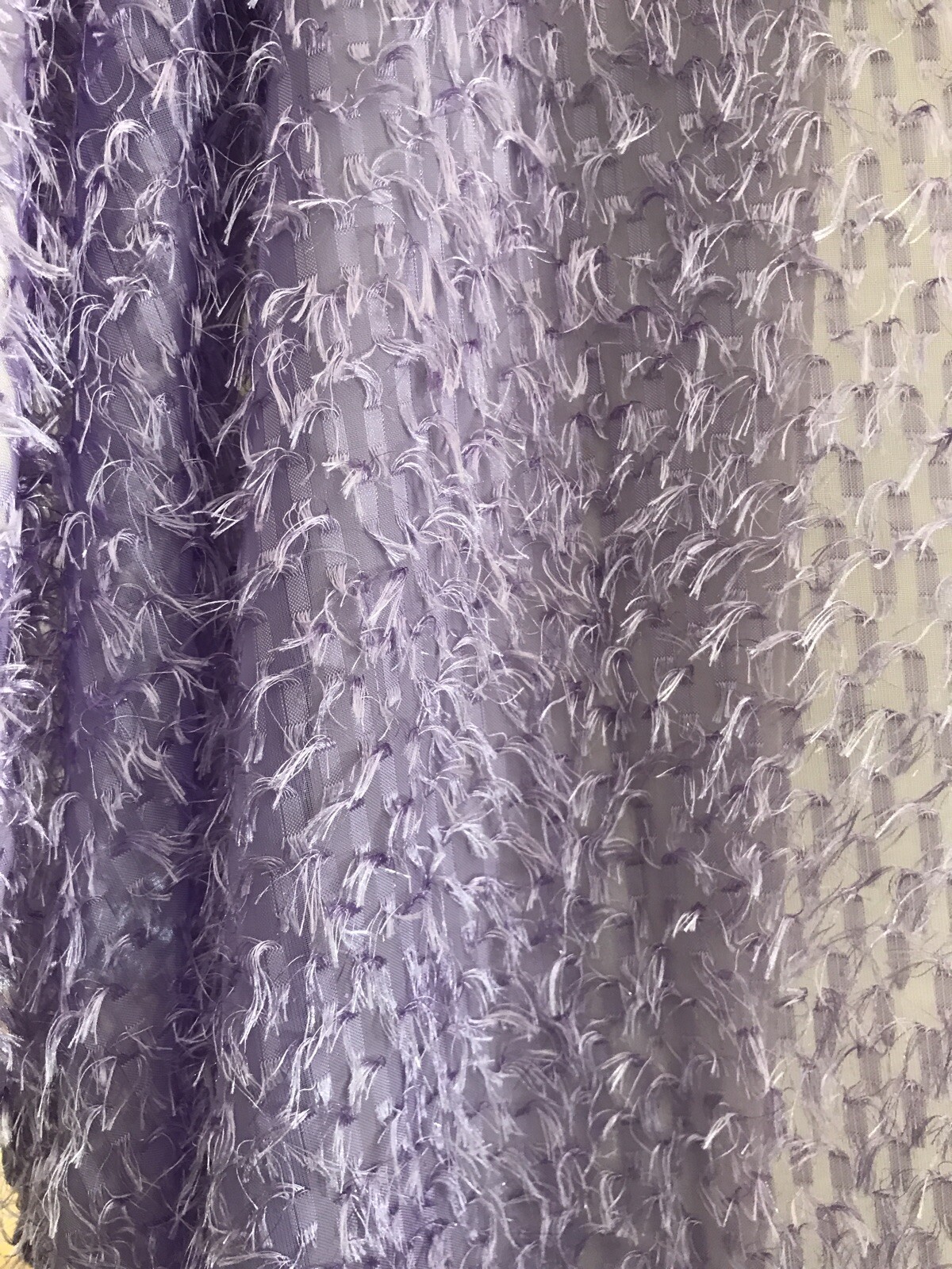 NIP Seventeen Fuzzy Shower Curtain, Purple | eBay