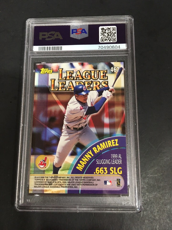 2000 TOPPS L.WALKER/M.RAMIREZ, #467, PSA 10 (Free Shipping On Any 3 ...