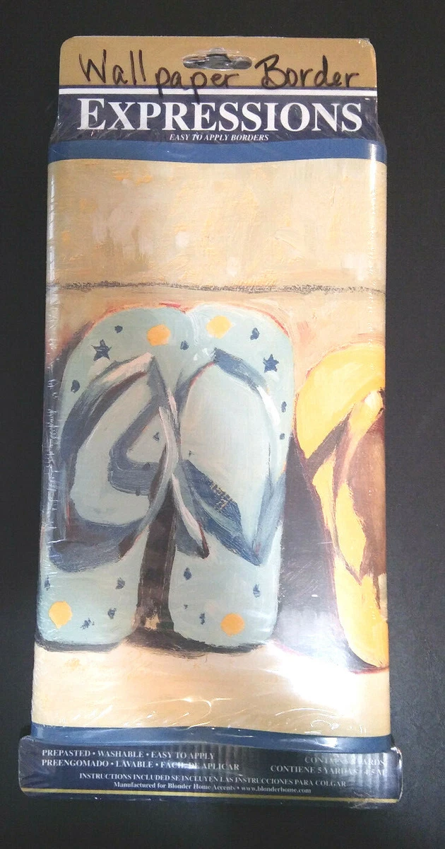 Flip Flop Wallpaper Border