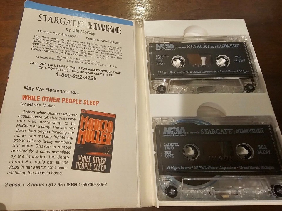 Stargate Ser.: Stargate : Reconnaissance by Bill McCay (1998, Audio ...