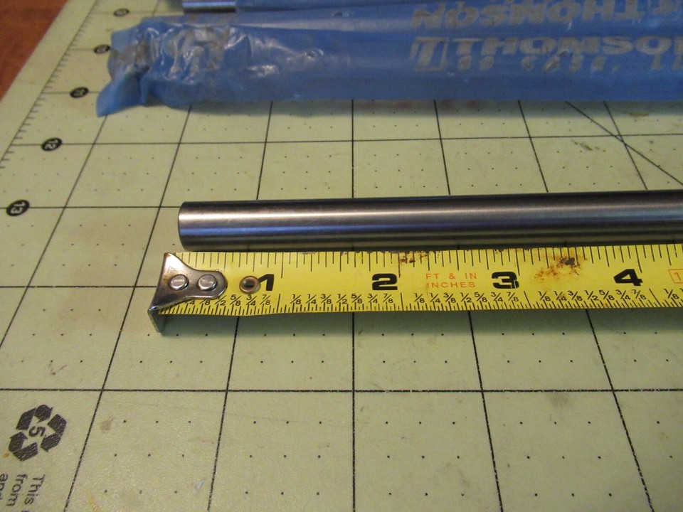 Thompson Shaft Stainless Steel Linear Motion Rod 19 Inches Long NEW | eBay