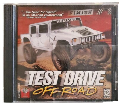 Test Drive Off-Road PC CD-Rom Racing Computer Game 1996 Accolade ...
