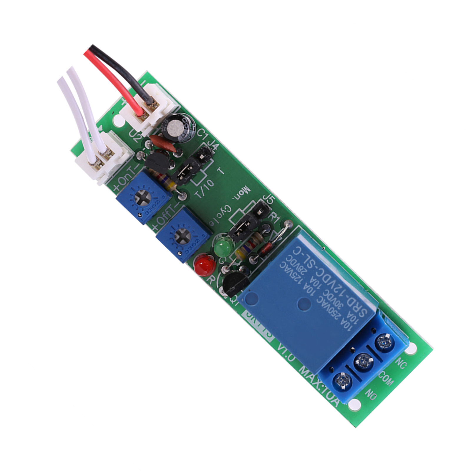 DC12V 0-120min) Adjustable Cycle Timer Delay On/Off Switch Relay Module Tool | eBay