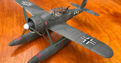 Heller Humbrol 80241 1:72 Arado Ar 196 A Model Kit w Instructions | eBay