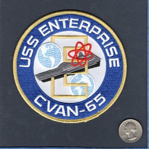 CVAN-65 USS ENTERPRISE Attack Carrier Vietnam US NAVY Ship Squadron ...