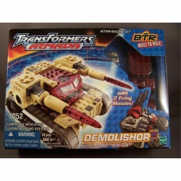 Transformers Armada Hasbro BTR 2003 Built to Rule Night Attack ...