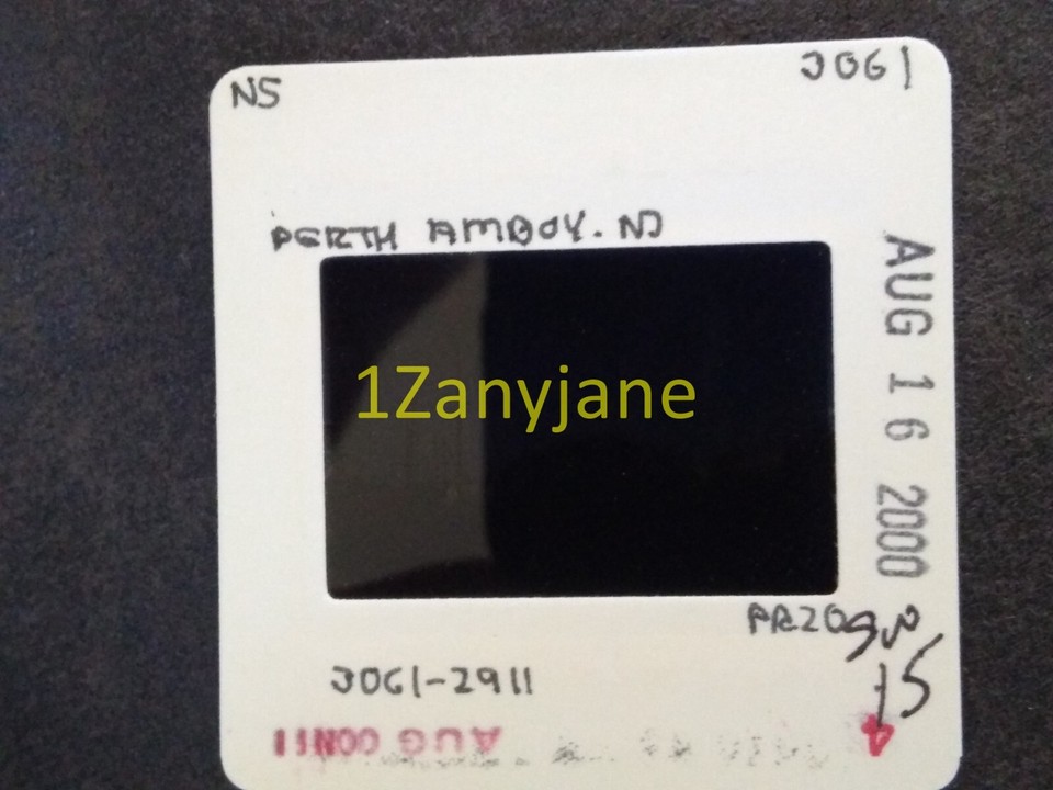 5W15 TRAIN SLIDE Railroad 35MM Photo NS 3061 2911 PERTH AMBOY NJ 8-16 ...