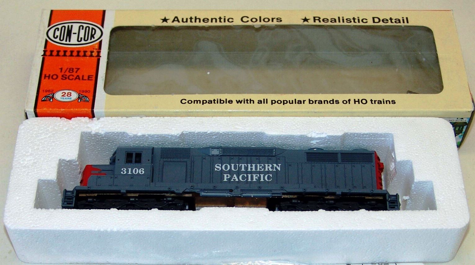Con Cor HO Scale EMD SD35 Southern Pacific Locomotive | eBay