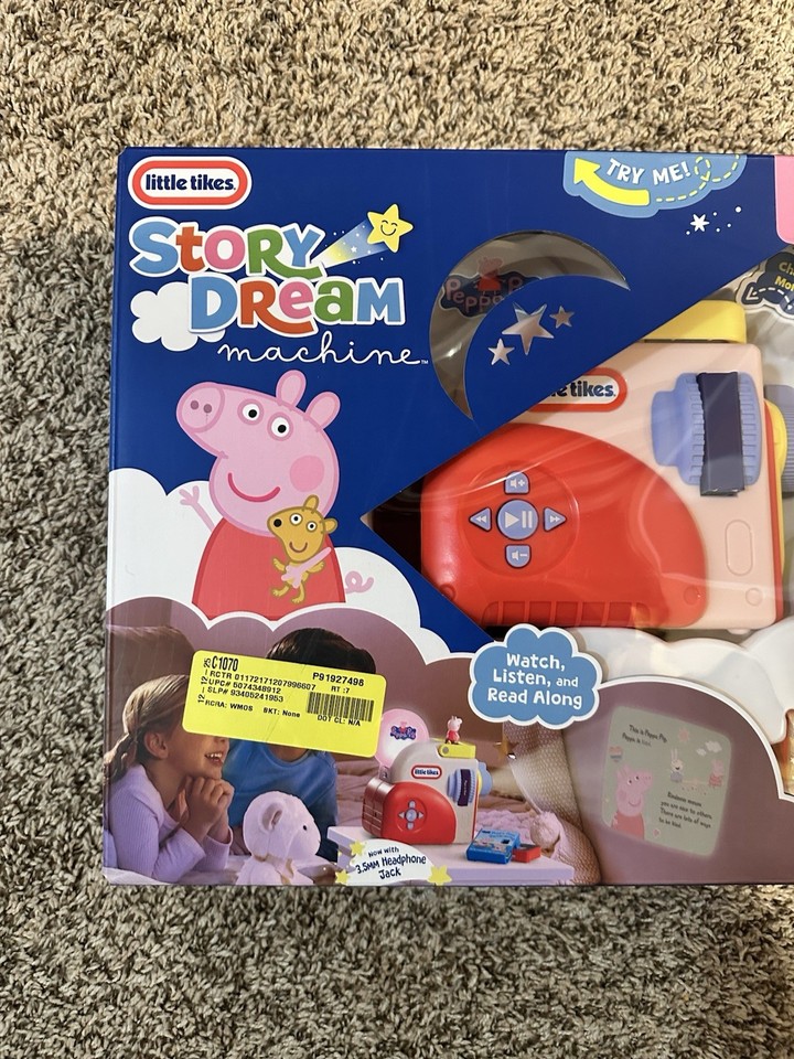 Peppa Pig Story Dream Machine Special Edition Little Tikes Storytime ...