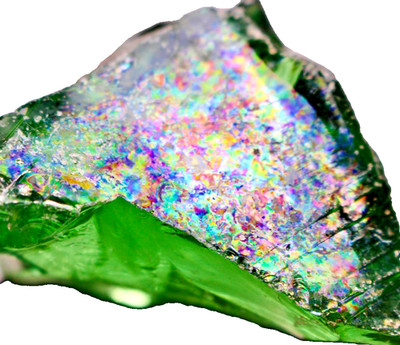 Green Obsidian Slag Glass Mexico Raw Natural Rough Crystal Mineral Rock ...