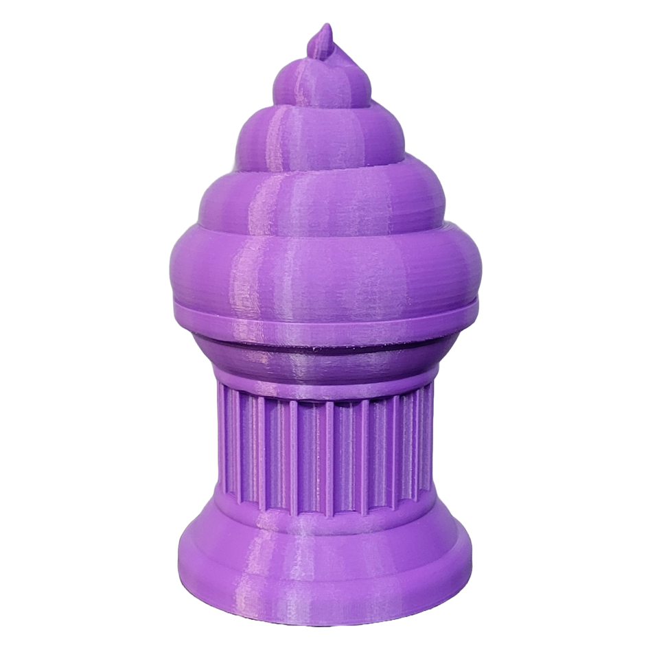Poop Emoji Trophy - Great Award/Gift - 6" Purple Poop Emoji Trophy ...