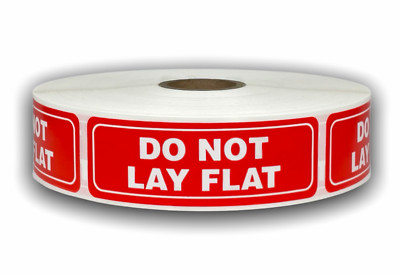 500 Labels 1x3 DO NOT LAY FLAT Special Handling Mailing Shipping ...