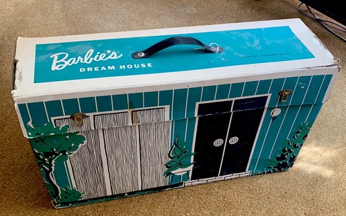 VINTAGE Barbie Dream House 1962 Stock # 8-6- EXACTLY As Pictured - NICE ...
