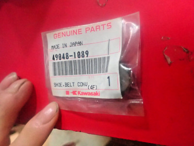 NOS Kawasaki Shoe Belt Part #4908-1089 | eBay