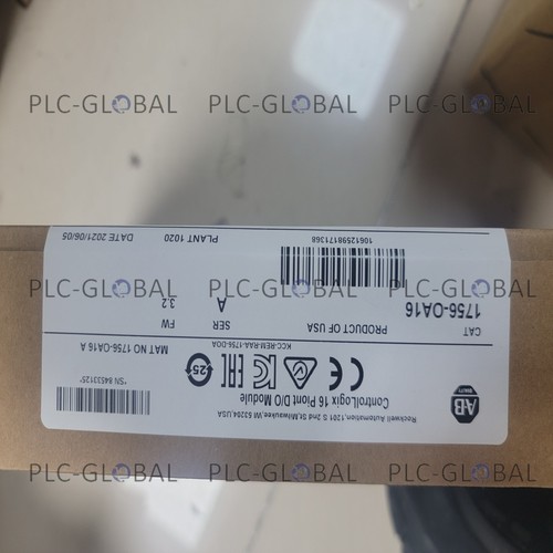Surplus Open Allen Bradley 1756-OA16 74-265V AC Output Module | eBay