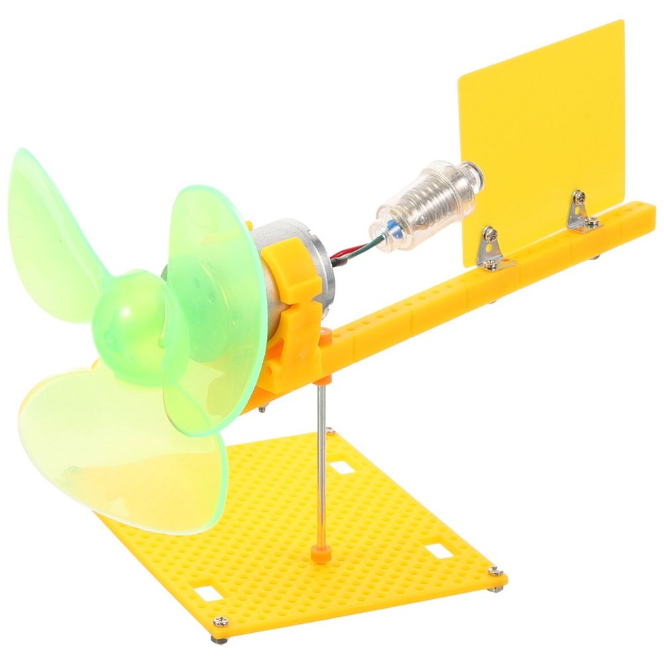 Wind Generator Model Diy Small Motor Science Experiment Educational Toy ...