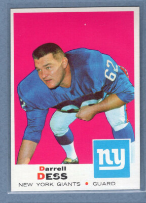 1969 Topps #219 Darrell Dess EX-MT GO154 | eBay
