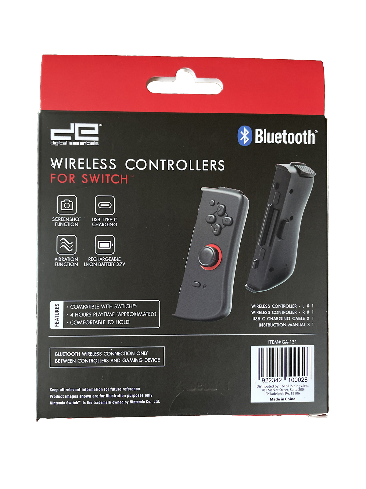 NEW Wireless Controllers for Nintendo Switch! Digital Essentials ...