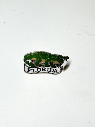 Florida State Alligator Gator Souvenir Enamel Lapel Pin by MAFCO ...