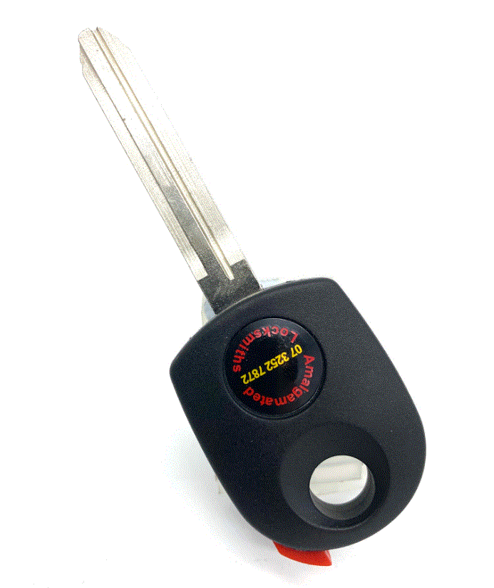 Transponder car key suitable for Holden Rodeo RA 2003 to 2008 Toy43R-48 ...