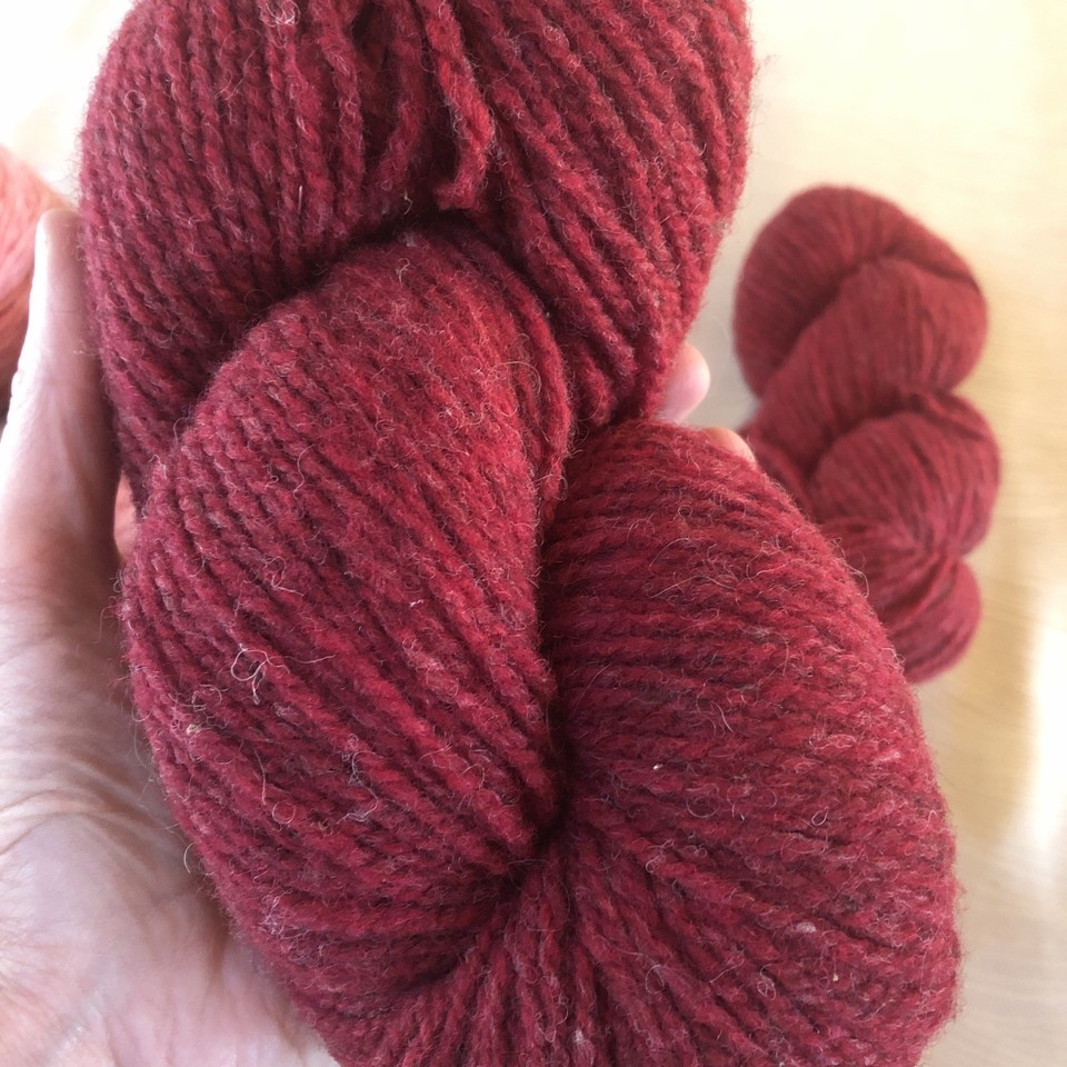 Bartlett Yarns Multicolor Lot, 100% Wool Yarn Oatmeal, Garnet & Rust Heather | eBay