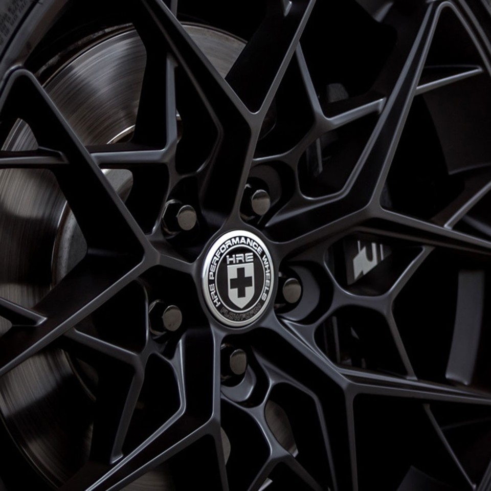 20" HRE FF10 Black 20x9 Concave Wheels Rims Fits Mercedes-Benz GLC250 ...