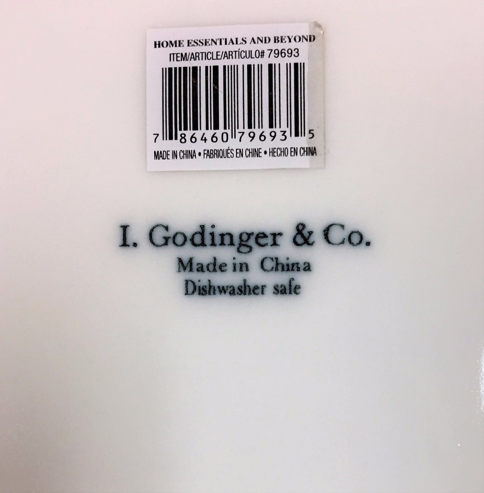 NEW I.GODINGER WHITE+ROYAL BLUE FLORAL PORCELAIN TEA+COFFEE POT,TEAPOT ...