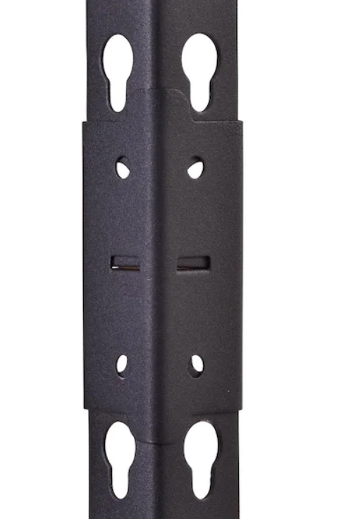 4 Steel Post Coupling Outer BLACK Muscle Rack Husky Shelving Couplers ...