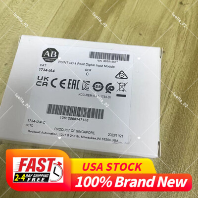 1PC New AB 1734-IA4 POINT I/O 4 Point Digital Input Module Free ...