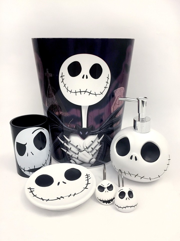 Disney Nightmare Before Christmas Jack Skellington Wastebasket | eBay