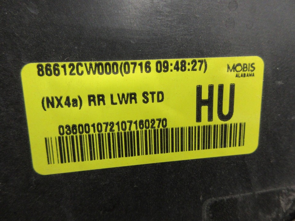 OEM 2022-2023 Hyundai Tucson Rear Bumper 86612-CW000 | eBay