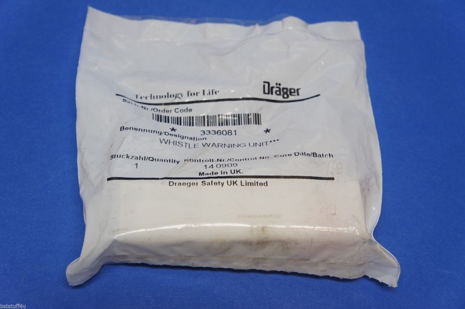 Drager 3336081 Whistle Warning Unit | eBay