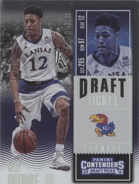 2016-17 Panini Contenders Draft Picks - Season Ticket Draft Ticket #55 ...