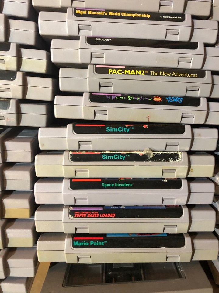 Vintage 1990-1999 Super Nintendo SNES Video Games: You Choose | eBay