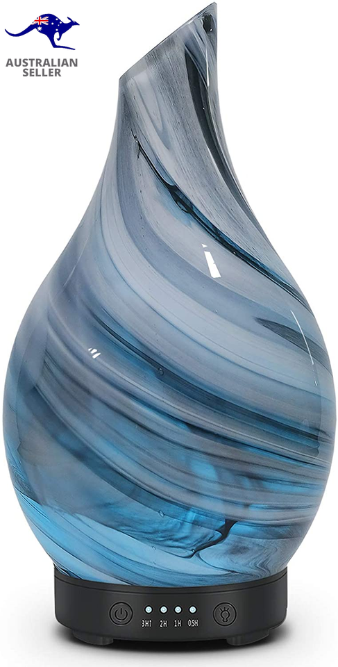 Essential Oil Diffuser 120ML Aroma Ultrasonic Humidifier Night Lights ...