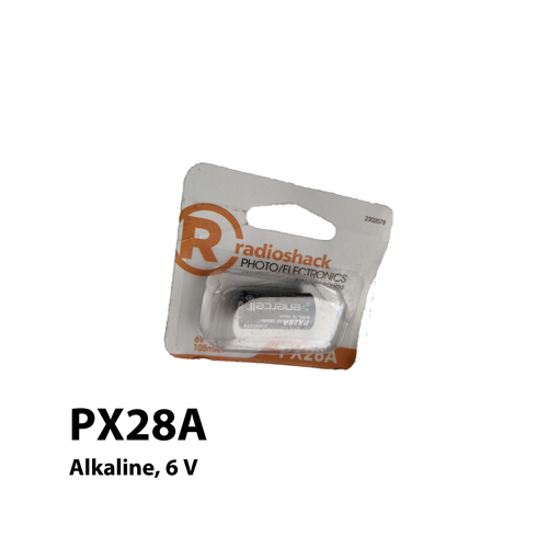 Type PX28A Battery, radioshack / enercell® Brand, 6 V, Alkaline, Photo ...