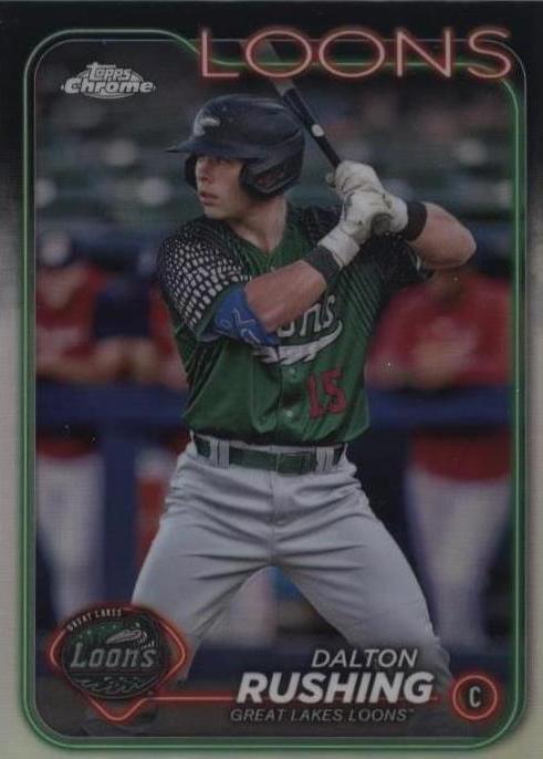 2024 Topps Pro Debut - Chrome Dalton Rushing #PDC-176 (RC) for sale ...