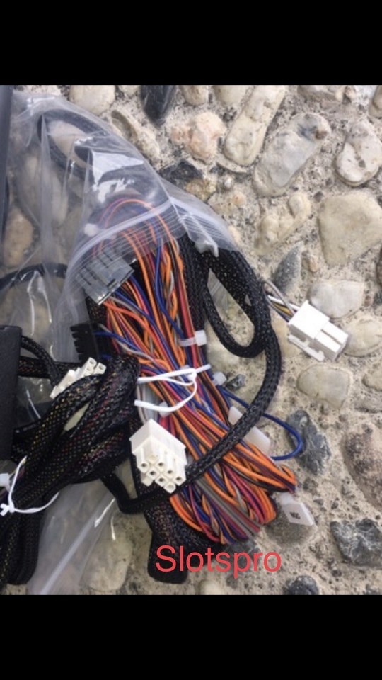 Bally Alpha Wave Slot Machine Round Video LCD Monitor Topper Sign Crown ...