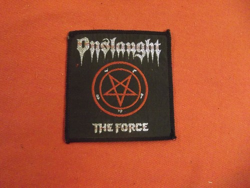 ONSLAUGHT ORIGINAL PERIOD 70's 80's 90's SEW ON PATCH ROCK BAND METAL ...
