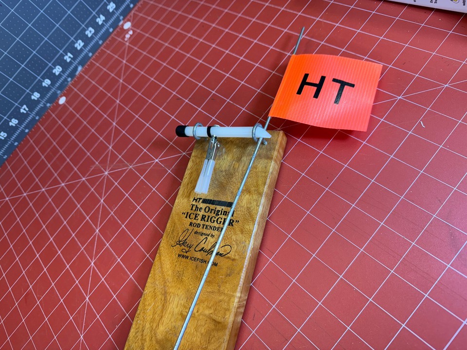 HT Ice Rigger Rod Tender Jigging Rod Holders Ice Fishing The Original ...