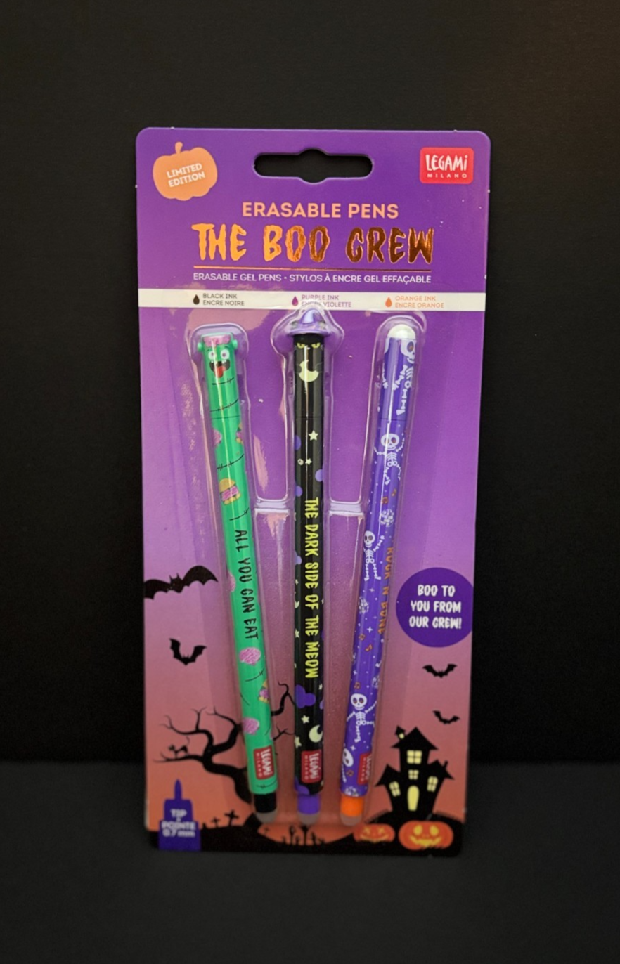 Legami Halloween 2025 3 Gelstifte Set Neu "The Boo Crew" Limited ...